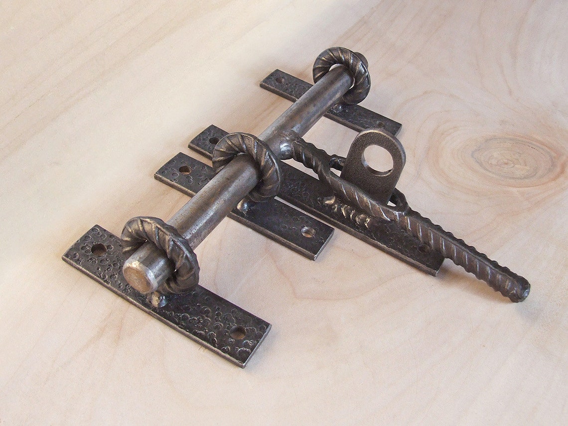 Industrial Barn Door Latch for Craft Supplies Rustic Steel - Etsy