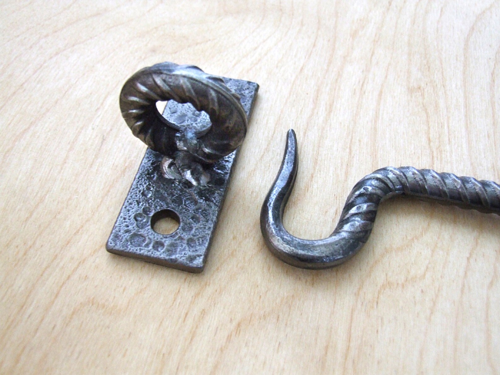 Industrial Steel Rebar Barn Door Latch Hook for Door and Lock - Etsy