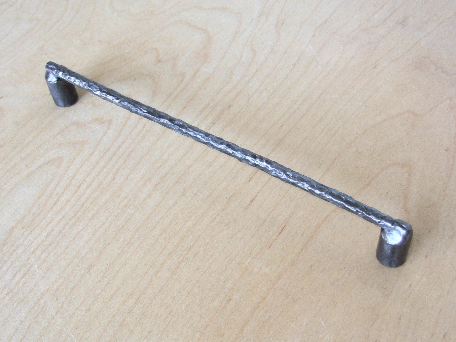 Hand Forged Drawer Pulls Handles Knobs Textured Hammered | Etsy