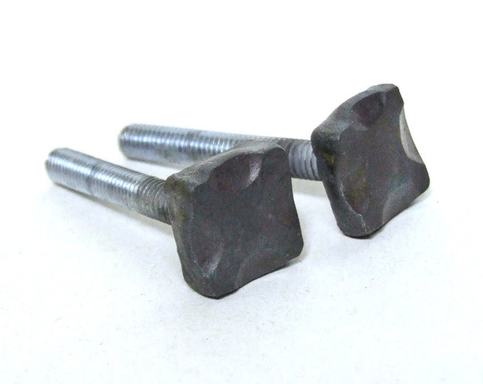 Big Decorative Bolts With Hand Forged Heads Woodworking Steel Hardware ...