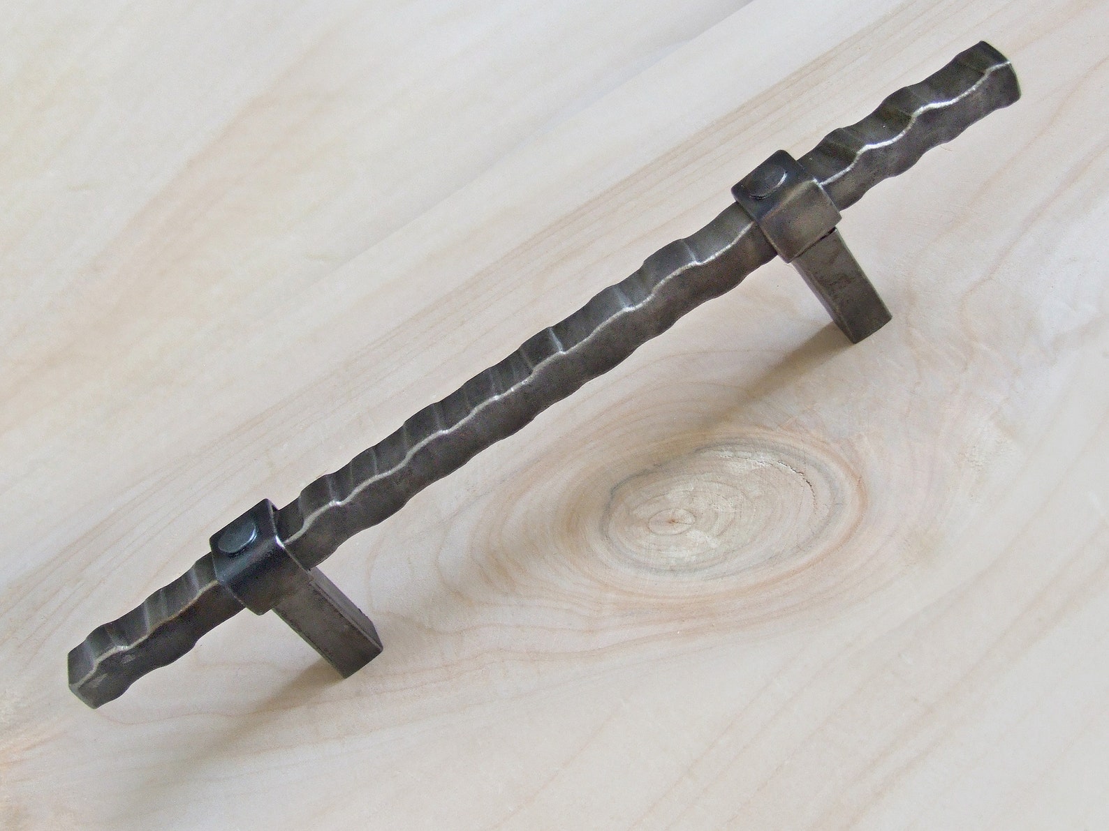 Hand Forged Drawer Pulls Knobs Handles Wrought Kitchen Cabinet Unit ...