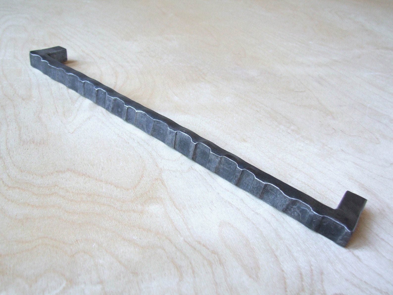 Blacksmith Made Forged Drawer Pulls Knobs Hand Wrought Industrial ...