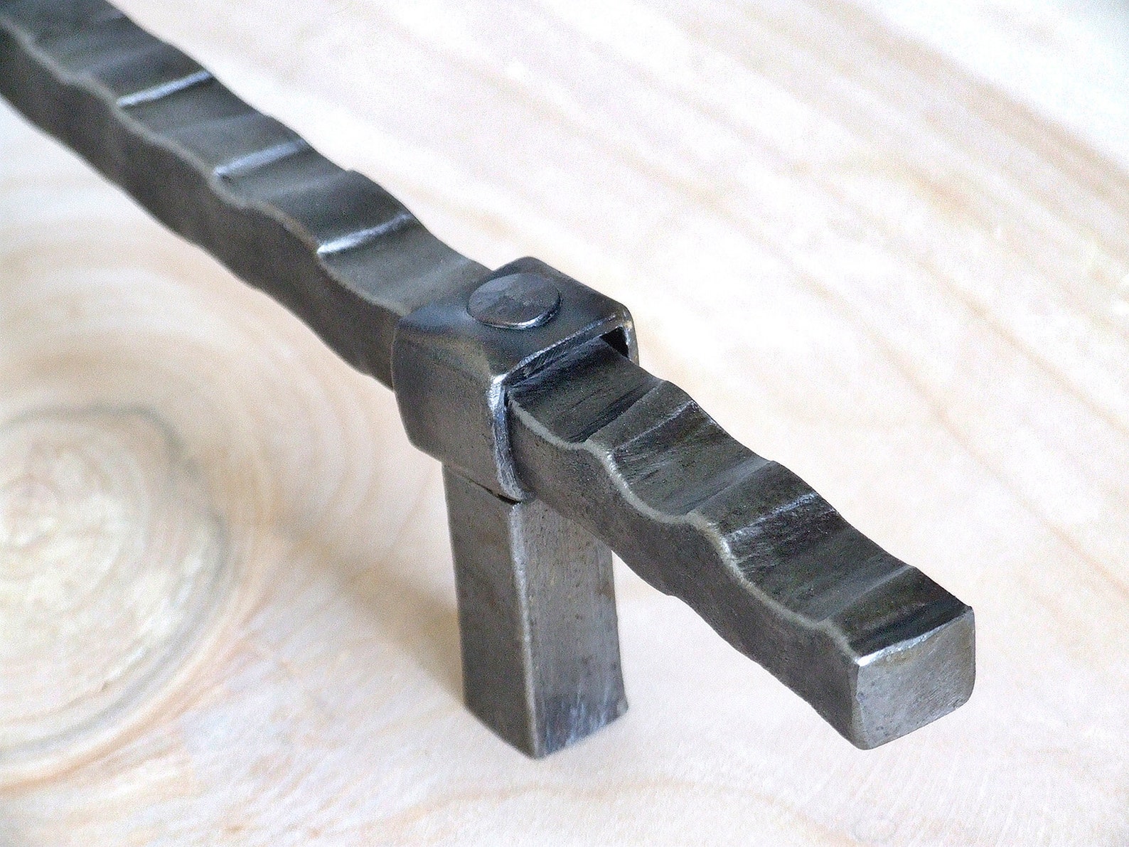 Hand Forged Drawer Pulls Knobs Handles Wrought Kitchen Cabinet Unit ...