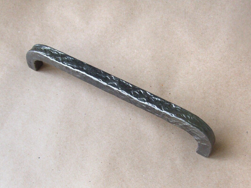 Simple Hand Forged Industrial Loft Drawer Pulls Handles Knobs - Etsy UK