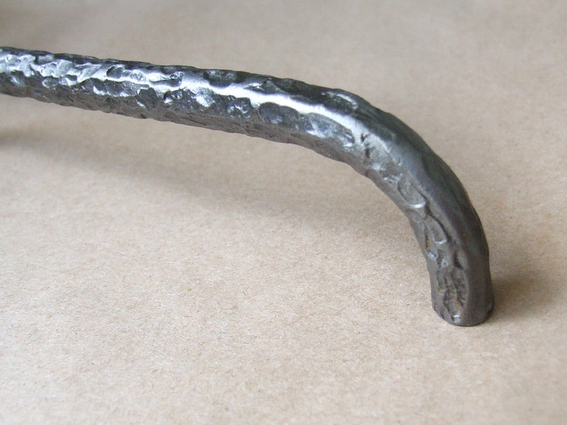 Hand Forged Drawer Pulls Knobs Hammered Wrought Industrial - Etsy