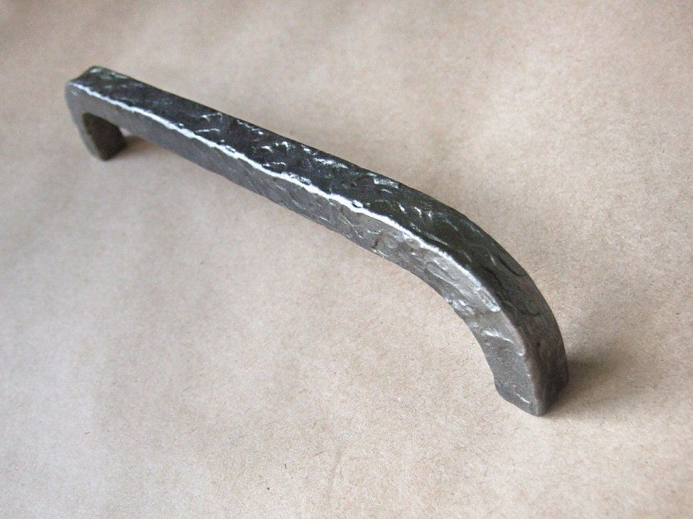 Simple Hand Forged Industrial Loft Drawer Pulls Handles Knobs - Etsy UK