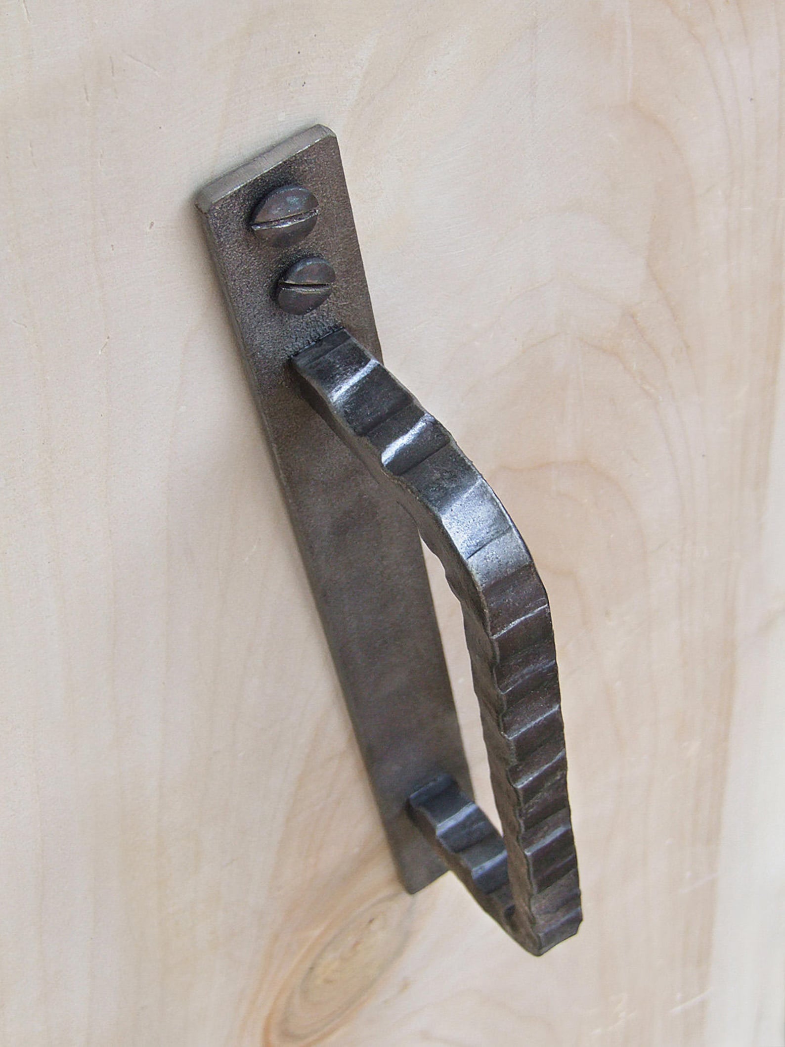 Modern Industrial Pull for Craft Supplies and Tools Barn Door - Etsy