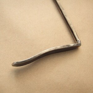 Blacksmith Made Hand Forged Rebar Metal Fireplace Fire Poker Home ...