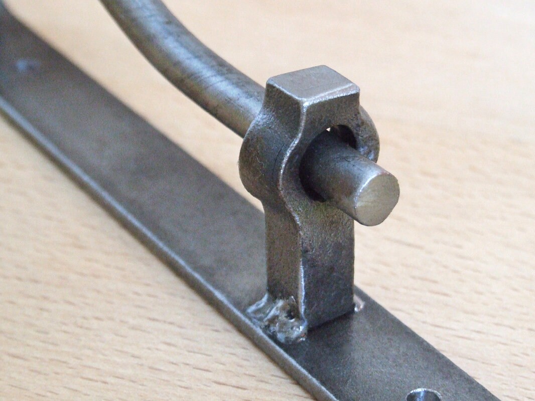 Blacksmith Made Hand Forged Shelf Brackets Home Living Wrought Mantle ...