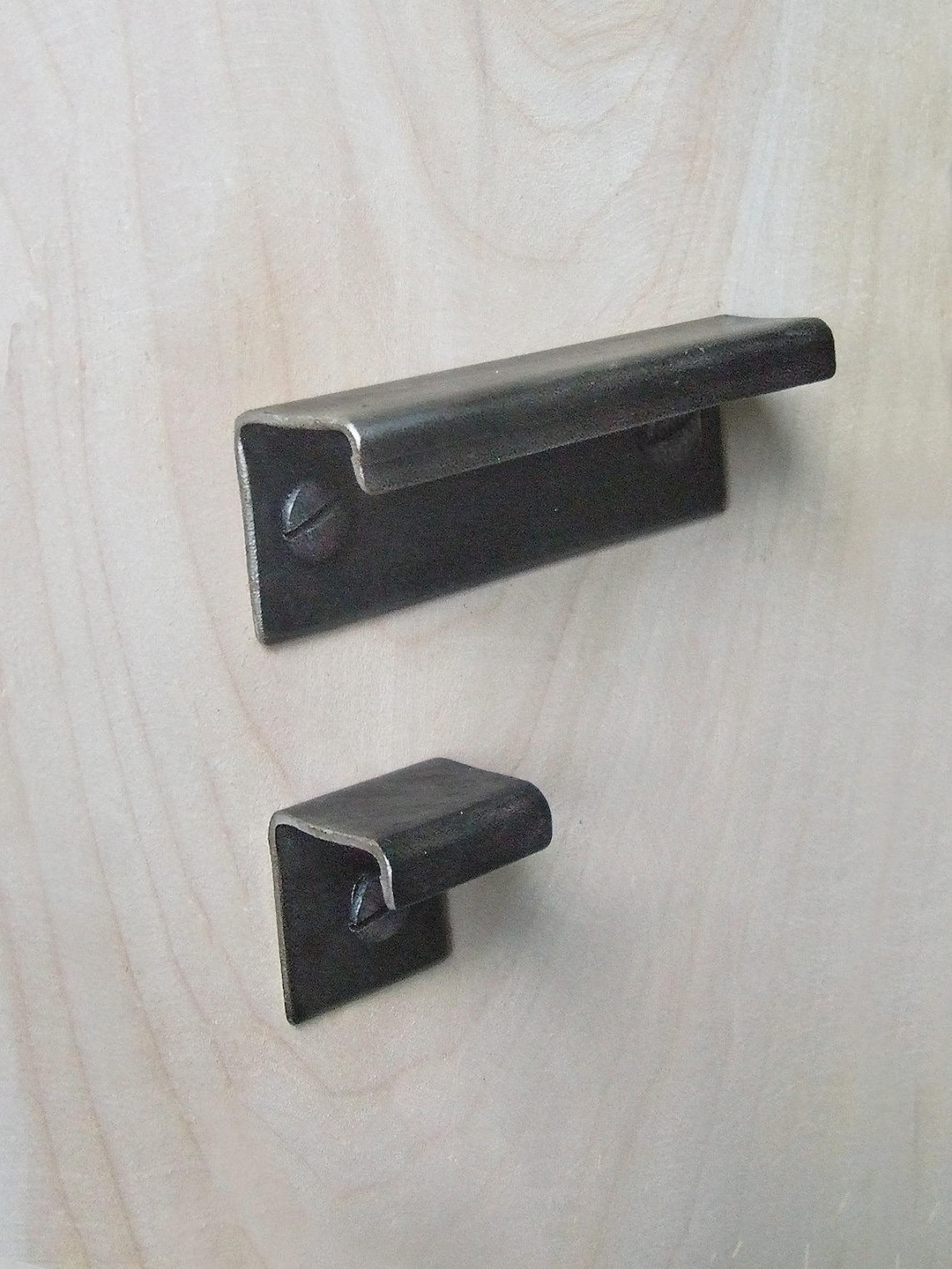 Industrial Modern Hand Constructed Pulls Knobs Handles Loft Rusty ...