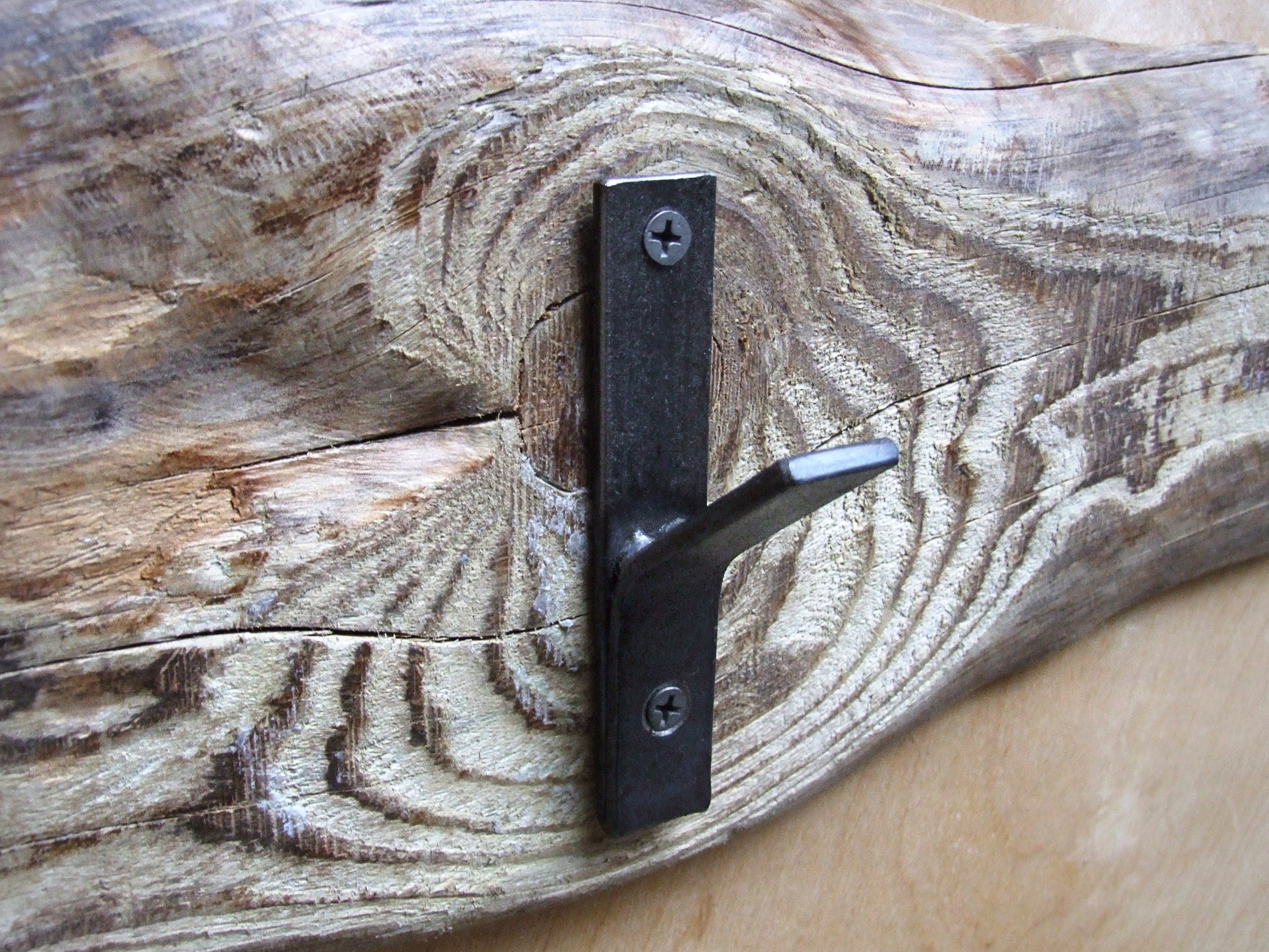 Hand Designed Simple Rustic Wall Hook Industrial Hooks for Clothing ...
