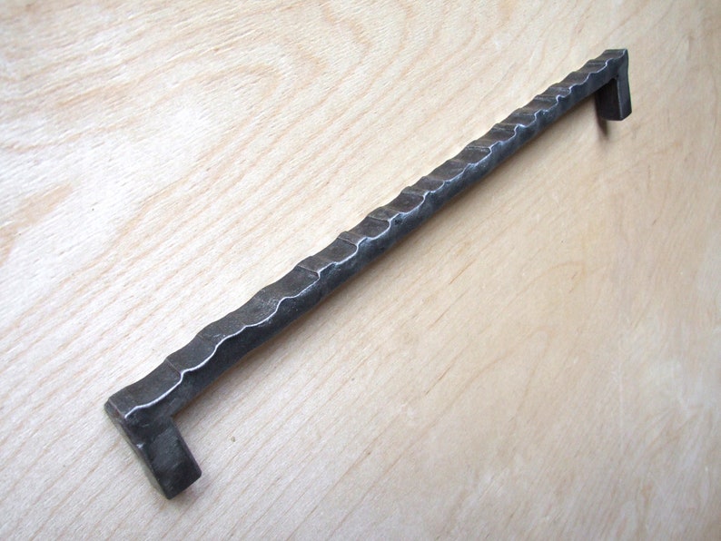 Blacksmith Made Forged Drawer Pulls Knobs Hand Wrought Industrial ...
