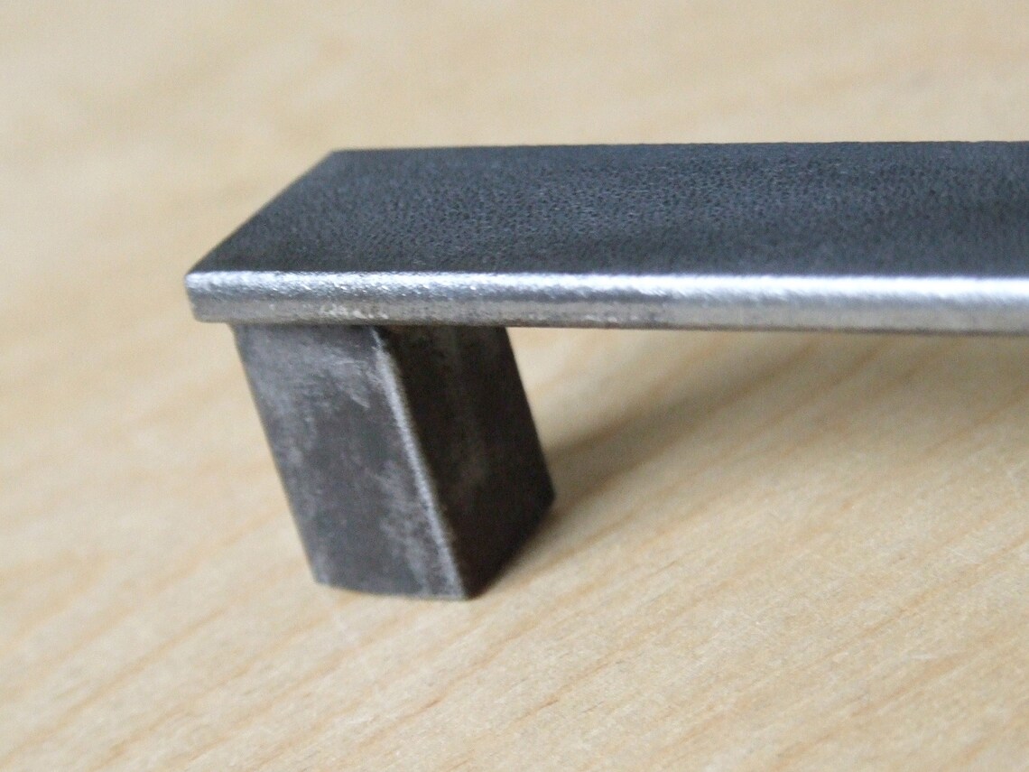 Hand crafted industrial drawer pulls handles knobs Loft modern | Etsy