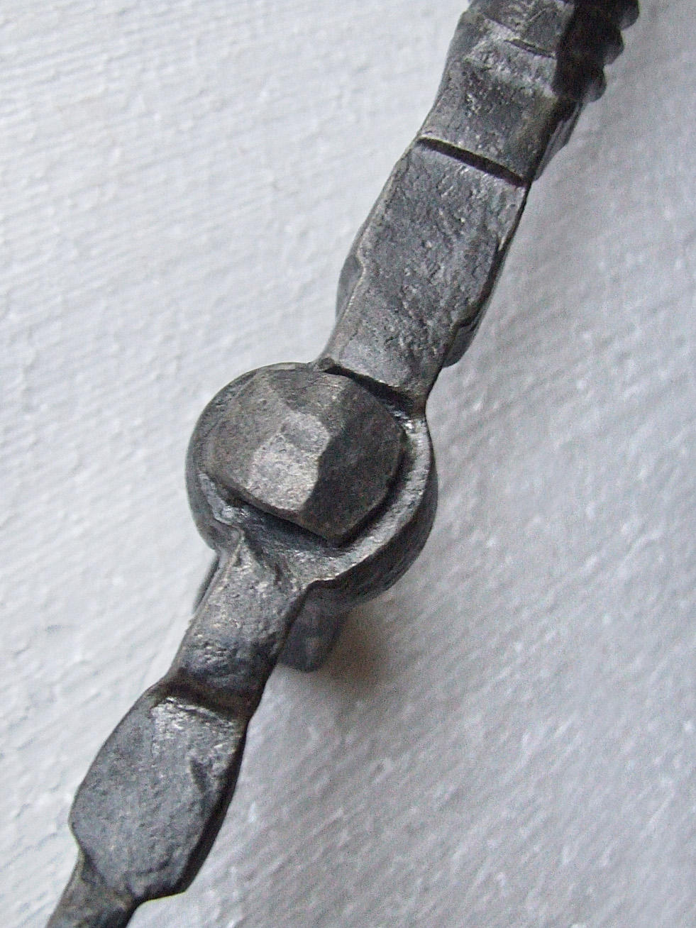 Big hand forged steel rebar door pulls handles Large farmhouse | Etsy