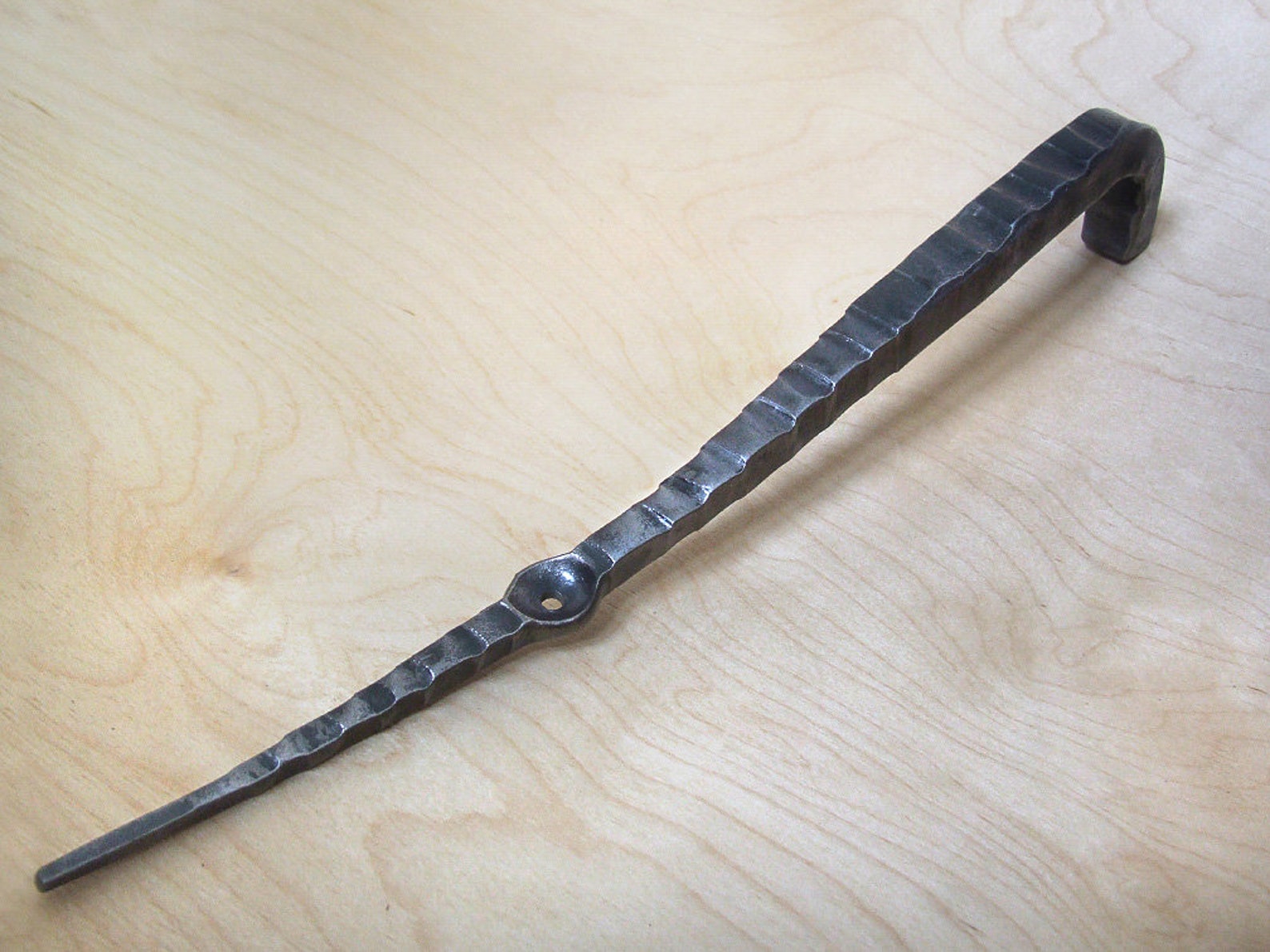 Heavy Duty Hand Forged Barn Door Pulls Knobs Handles Big Blacksmith ...