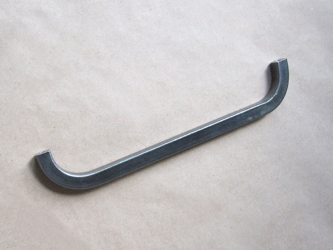 Minimalistic Hand Crafted Drawer Pulls Knobs Handles Simple Industrial ...