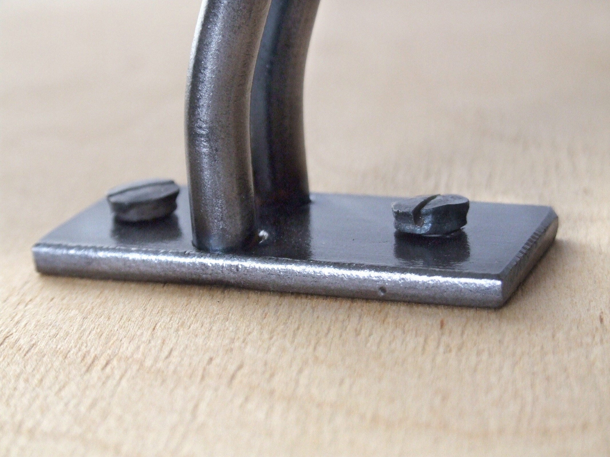 Hand crafted wall hook Iron steel hooks for clothing storage | Etsy