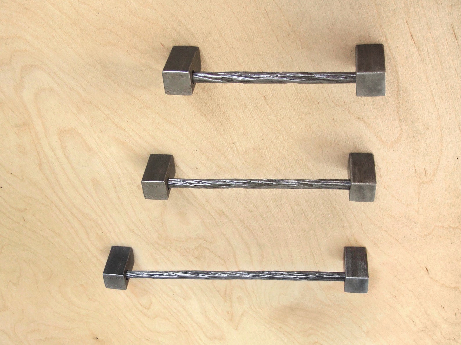 Hand Made Metal Drawer Cabinet Pulls Handles Knobs Home Improvement ...