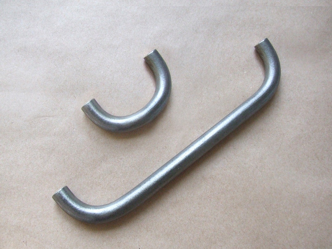 Minimalistic Hand Crafted Drawer Pulls Knobs Handles Simple Industrial ...