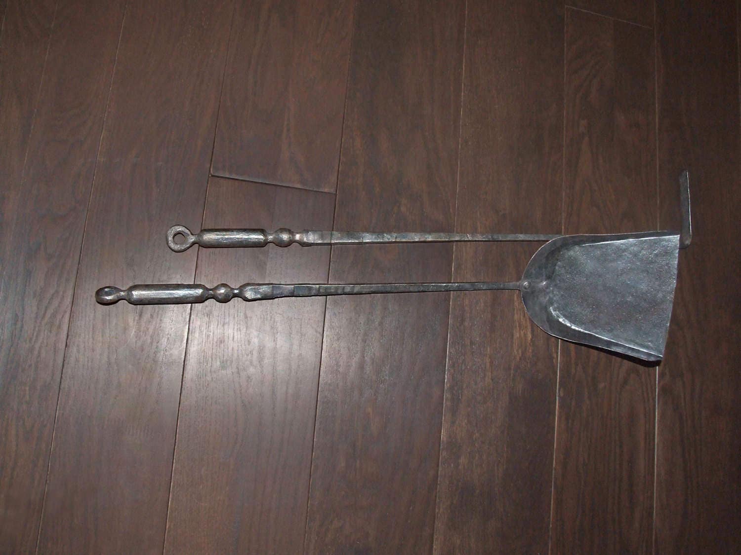 Wrought iron fireplace tool set for home and outdoor Hand | Etsy