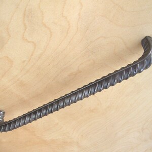 Large Hand Crafted Steel Rebar Barn Door Pulls Knobs Handles Modern ...