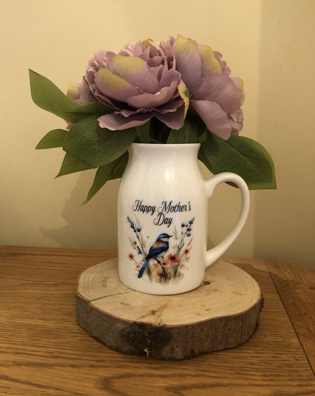 Personalised Mothers Day Vase, Milk Jug Vase, Gift for Nan,gift for ...