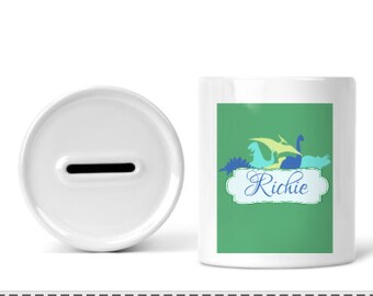 Personalised Character Money Box, Dinosaur Money Box, Pirate Money Box ...