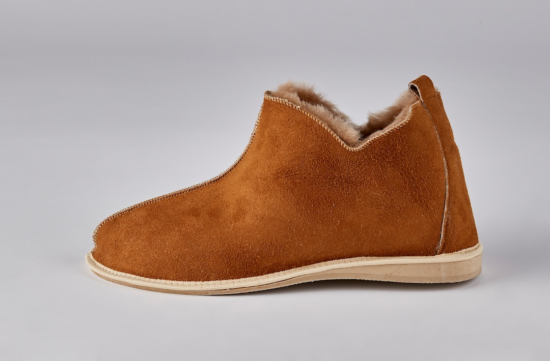 Naturasan Lambskin Slippers HS-071, Made of Genuine Merino Sheepskin ...