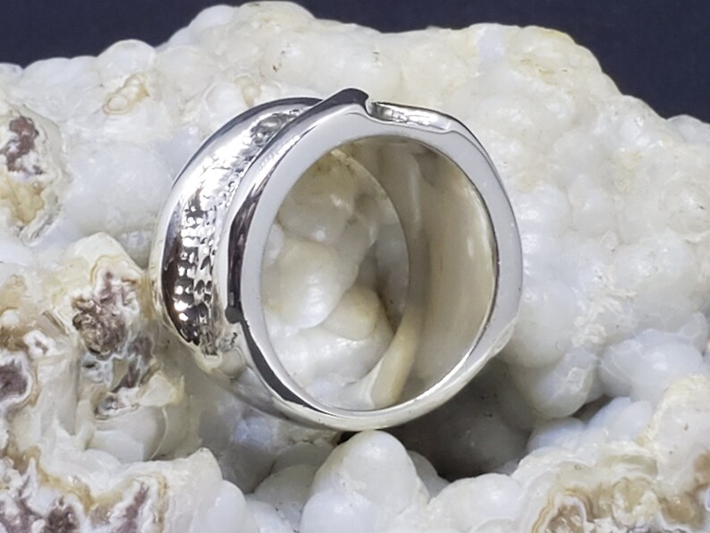 Goku Black/ Merged Zamasu Time Ring,sterling Silver, Hand Carved Design ...
