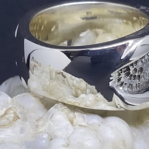 Goku Black/ Merged Zamasu Time Ring,sterling Silver, Hand Carved Design ...