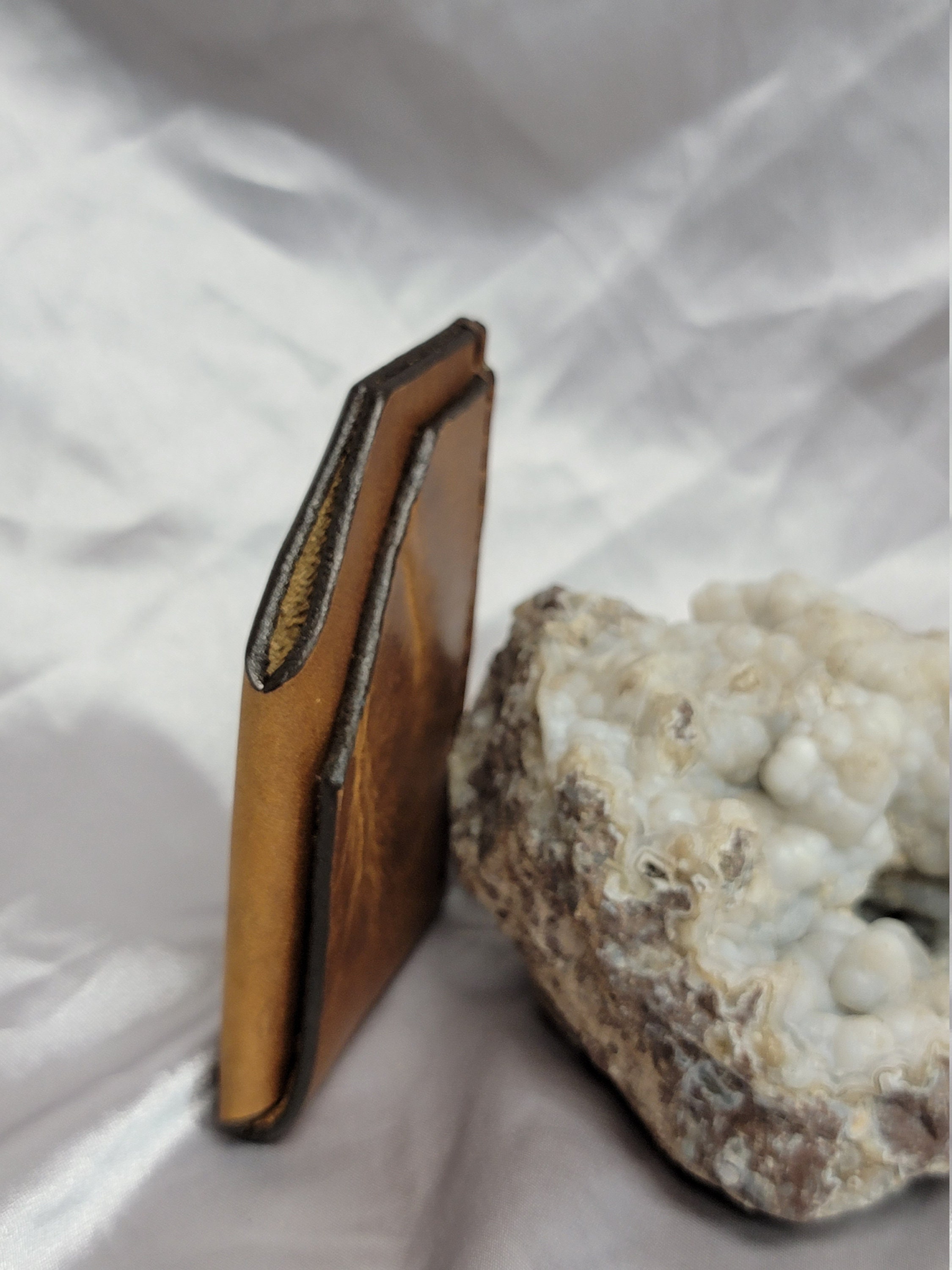 Genuine Leather 2 Card Pockets Holder New Hand Made Hand - Etsy