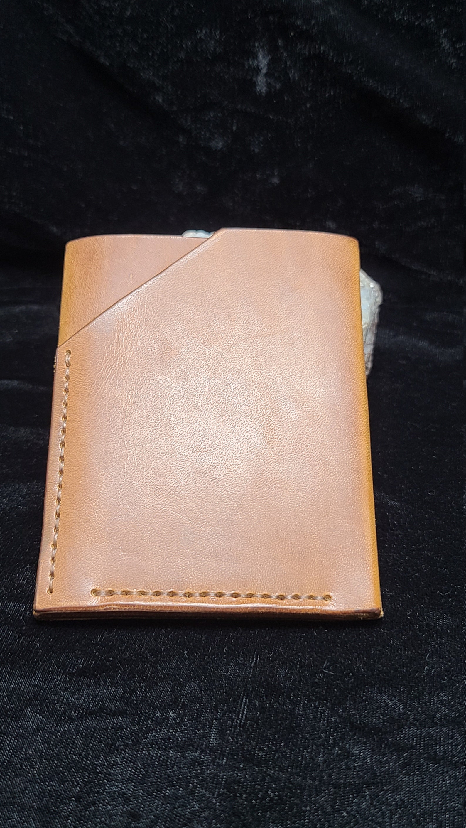 Cartera hecha a mano de cuero genuino 3 bolsillos estilo | Etsy