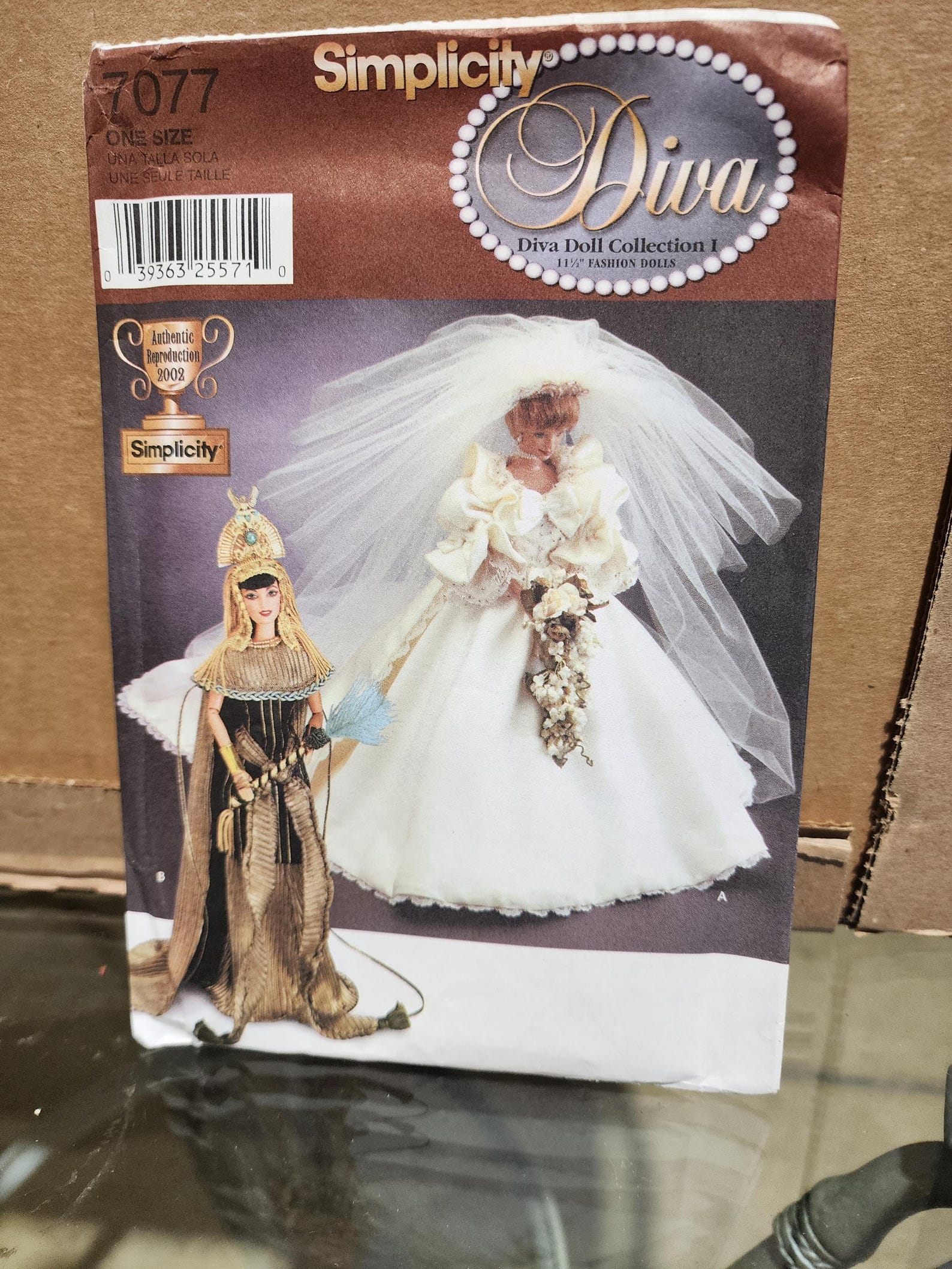 Simplicity 7077 - Diva Doll Collection - Doll Clothes for 11 1/2 Inch ...