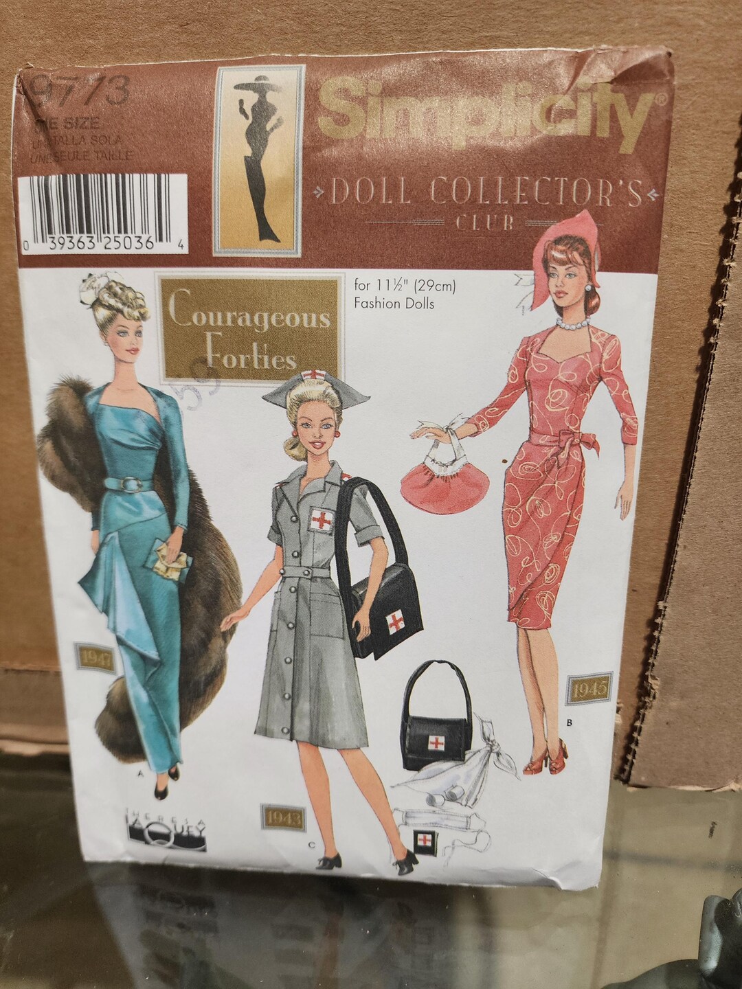 BARBI Sewing Pattern Fabulous Fifties 1950's Wardrobe New Uncut ...