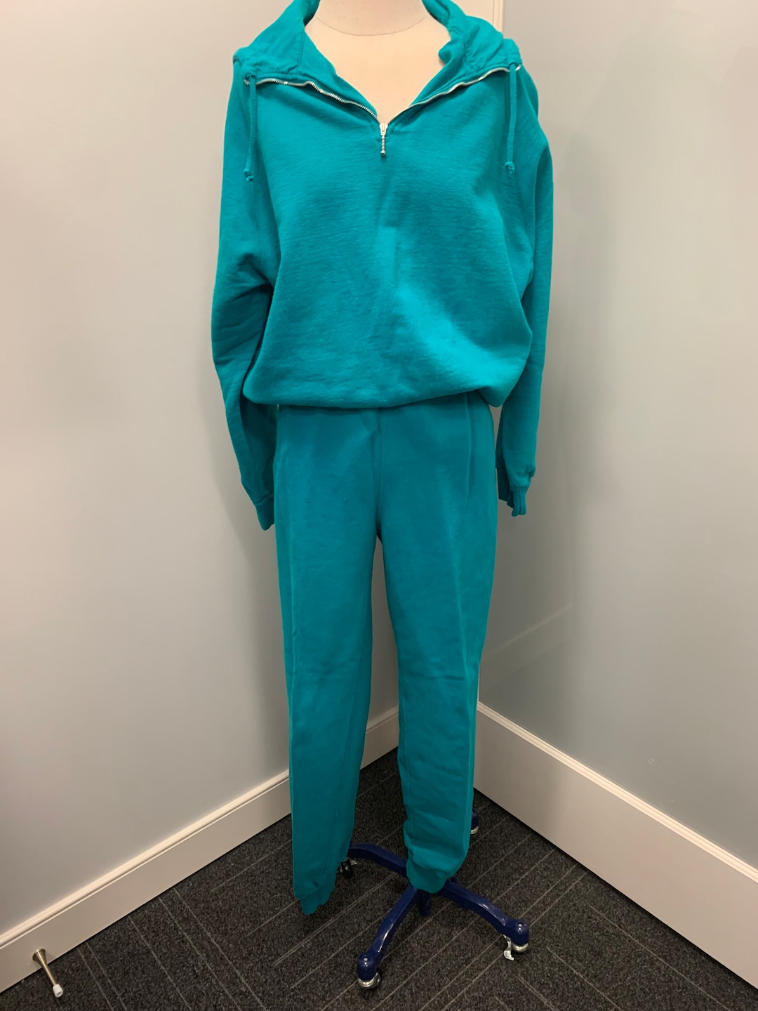 Teal Lounge Sweatsuit - Etsy