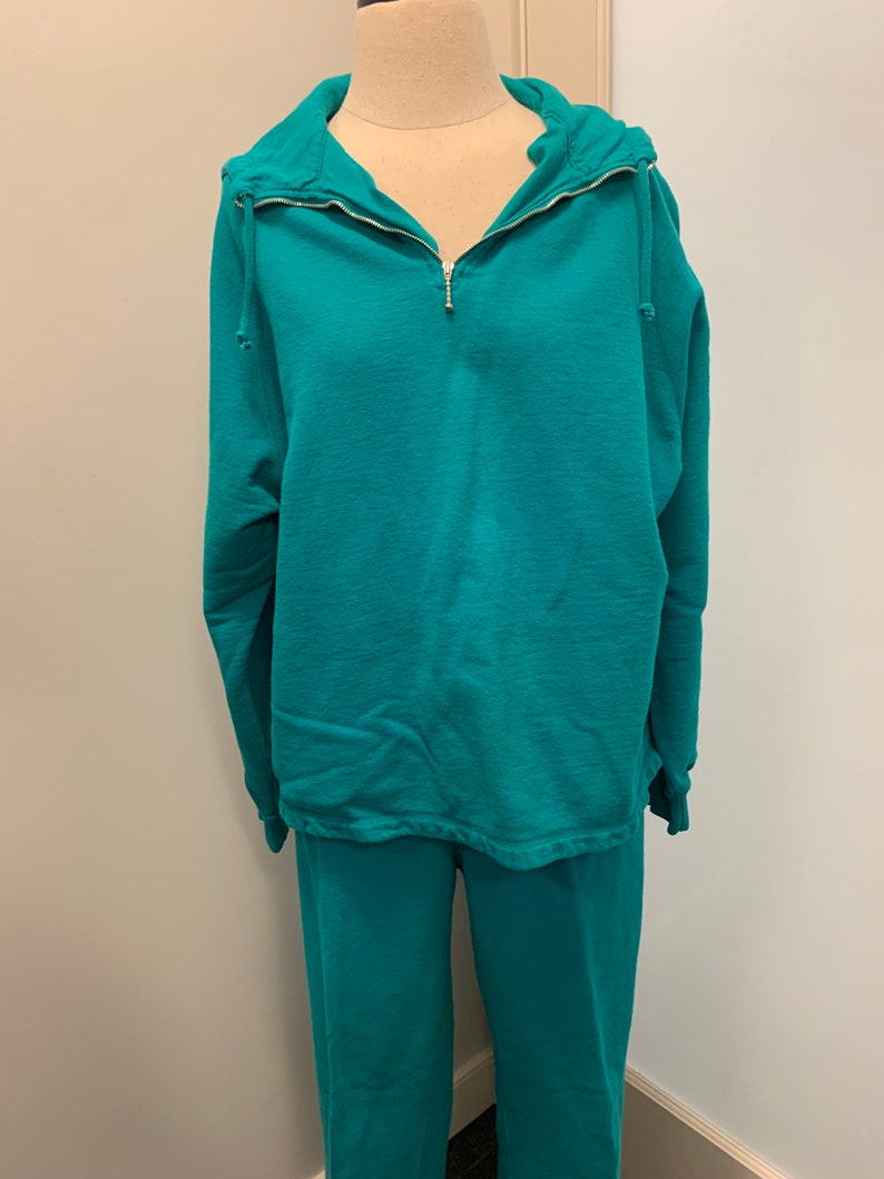 Teal Lounge Sweatsuit - Etsy