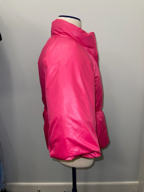 Pink Puffer Jacket - Gem