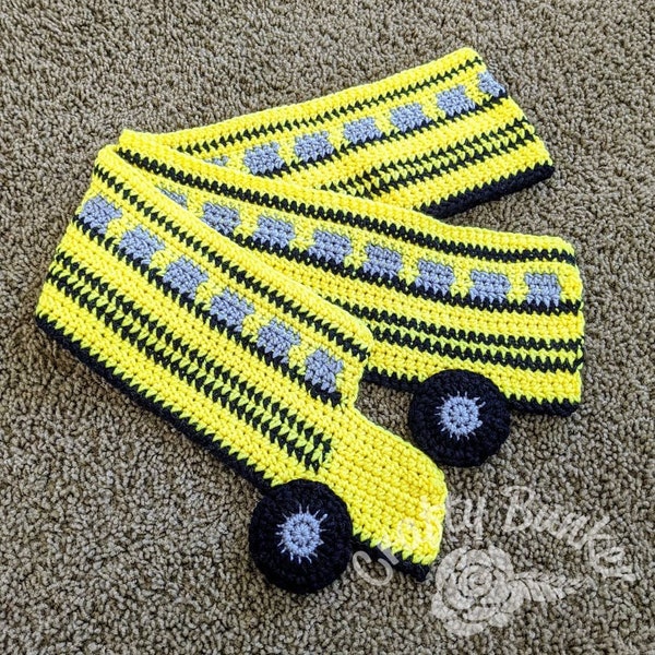 School Bus Scarf - Etsy