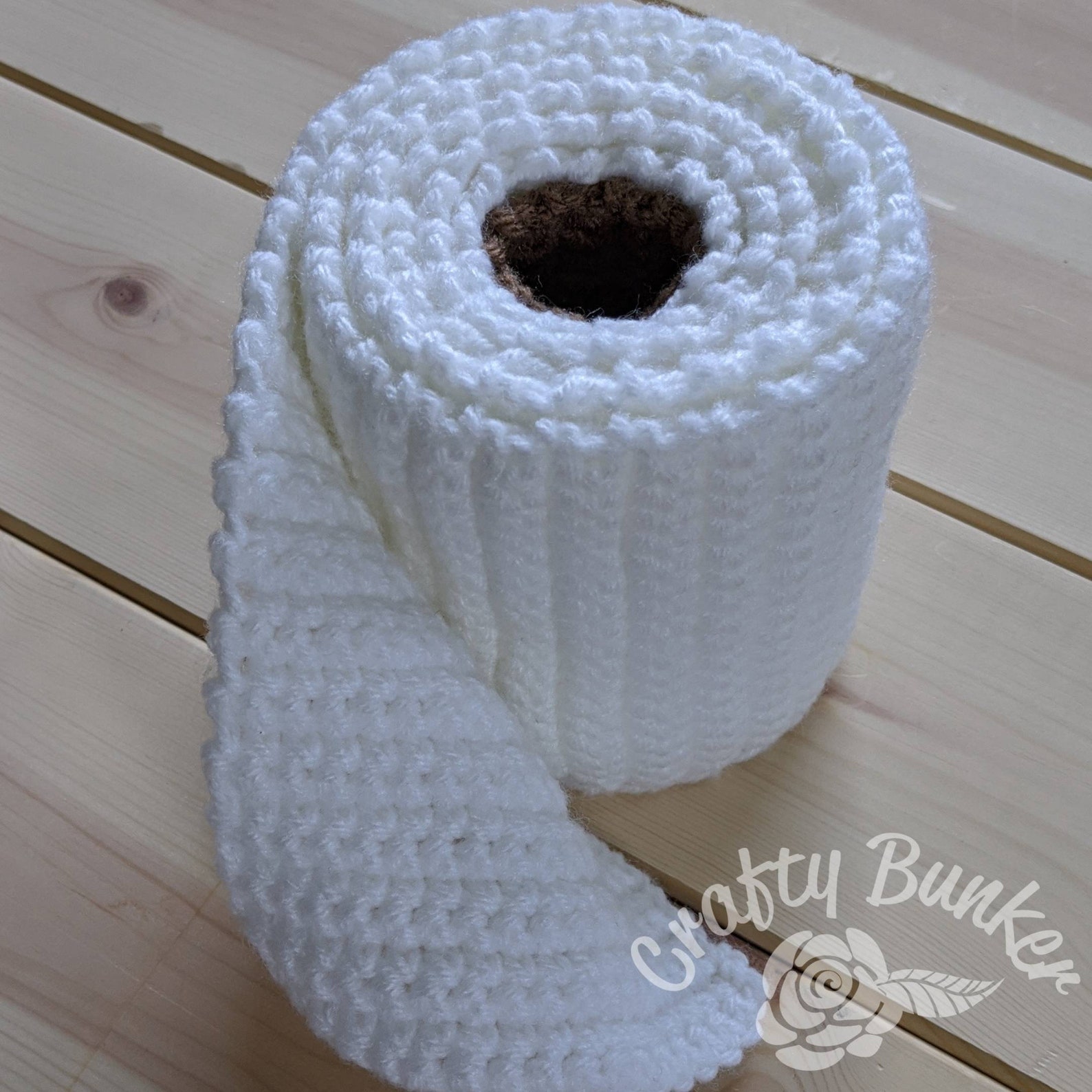 Toilet Paper Scarf, to Scarf, Gag Gift, Humorous Gift, White Scarf ...