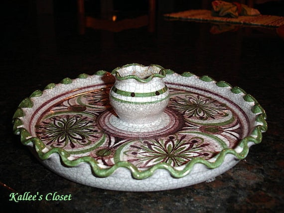 VINTAGE GENUINE Austrian Handarbeit handcrafted Gmunden Clay - Etsy