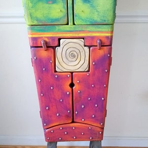 Avner Zabari Signed Limited Edition Contemporary Art Whimsical Cabinet ...