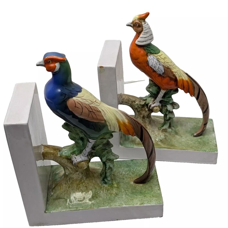 Ceramic Pheasant Figurine - Etsy