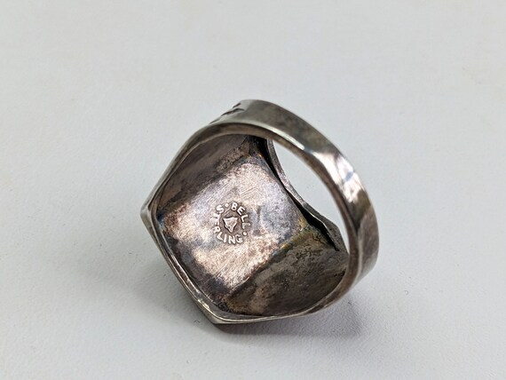 Mens Rare Vintage Bell Trading Post Sterling Silver N… - Gem
