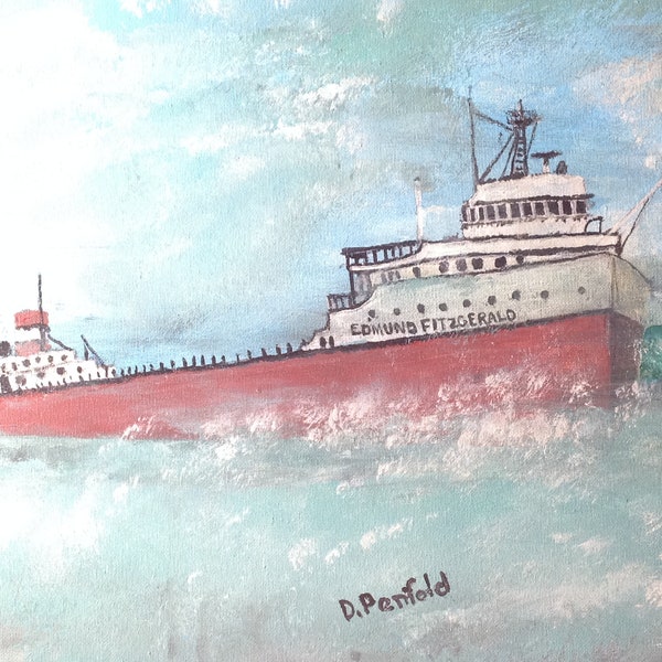 Edmund Fitzgerald Wall Art - Etsy