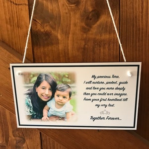 Personalised Wooden Door Signs for Your Home: Family Message - Etsy