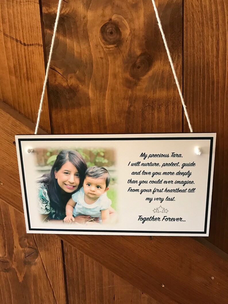 Personalised Wooden Door Signs for Your Home: Family Message - Etsy