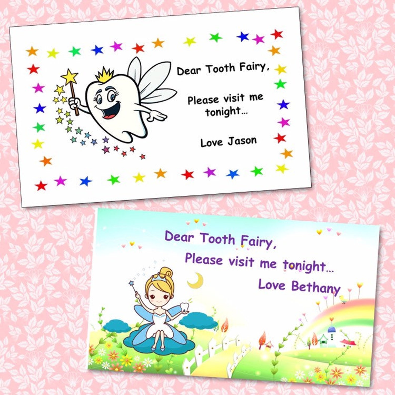 Personalised Wooden Door Signs for Your Home: Tooth Fairy Stop | Etsy