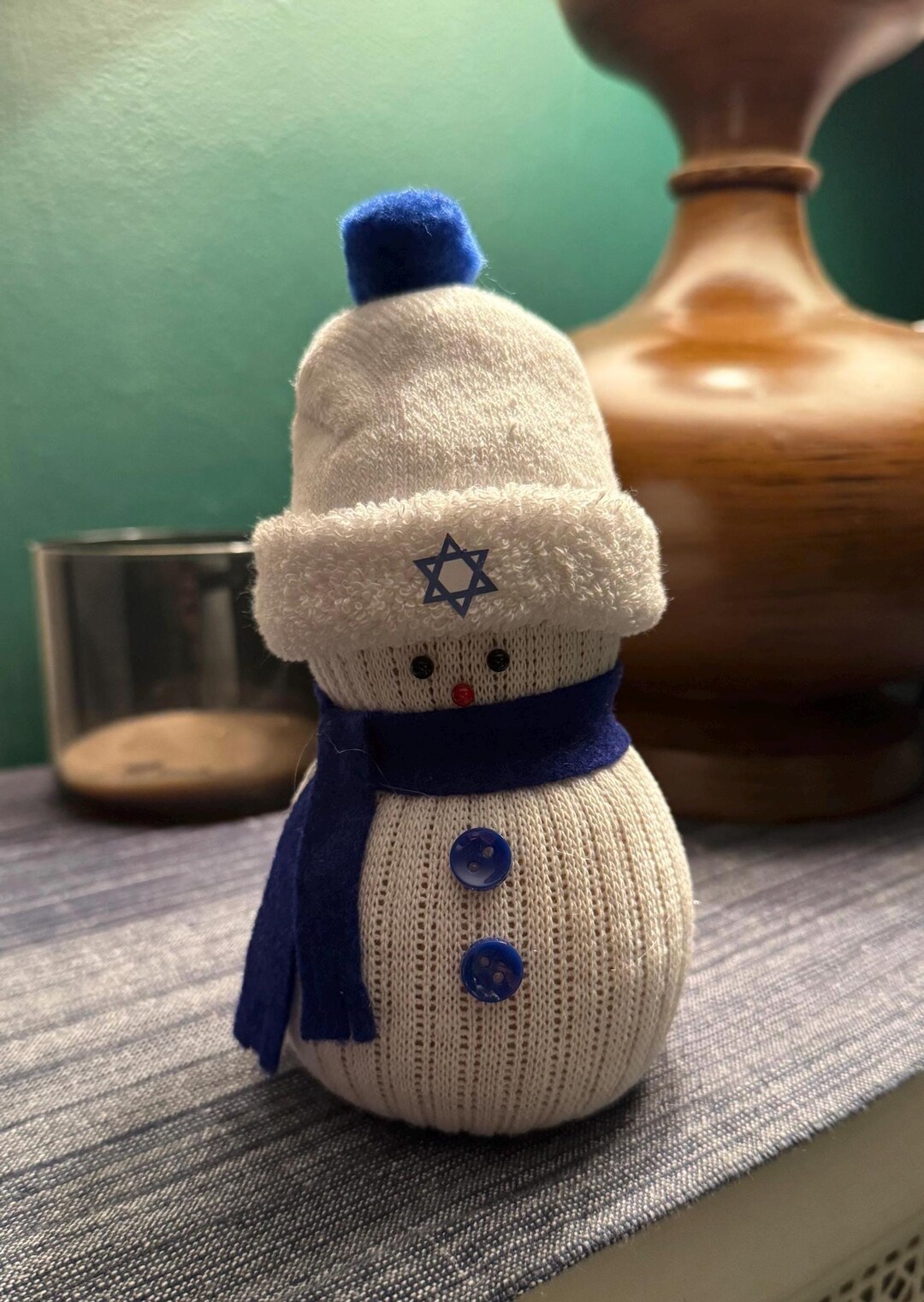 Sock Snowman - Hanukkah - Etsy