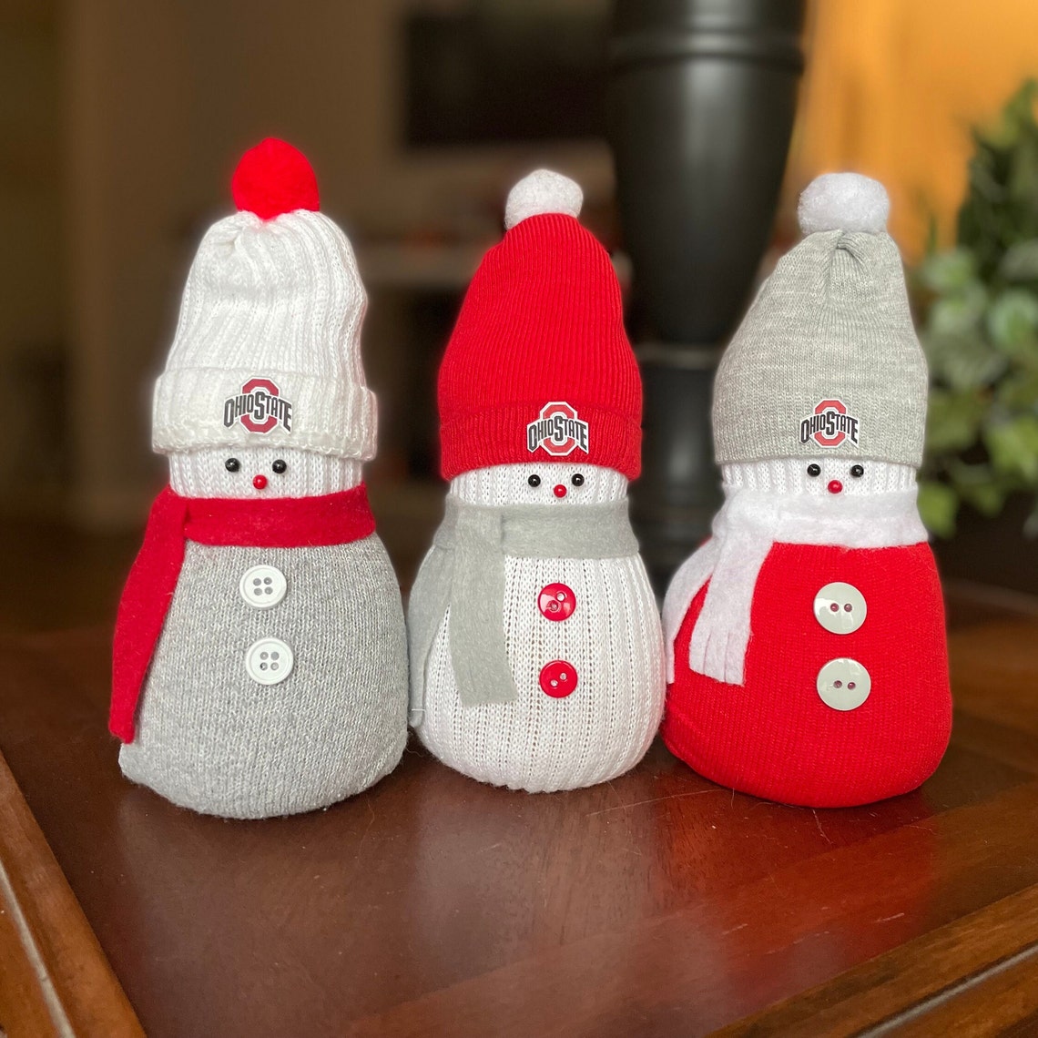 Sock Snowmen Custom COLLEGE / SCHOOL - Etsy