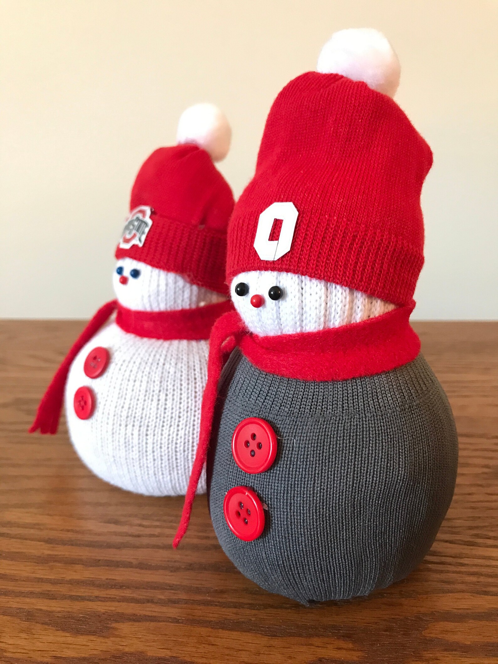 Sock Snowmen Custom COLLEGE / SCHOOL | Etsy